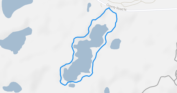 Fallison Lake Loop Hiking Trail - Sayner, Wisconsin