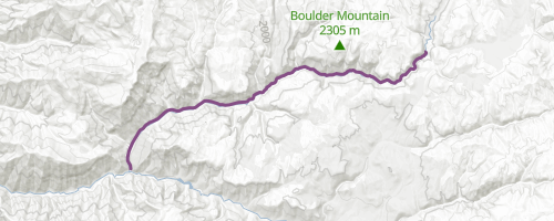 Left Hand Fork Road Hiking Trail - Logan, Utah