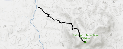 Picket Post Mountain Trail Hiking Trail - Superior, AZ