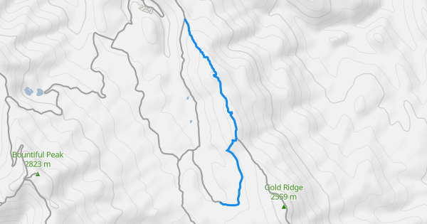 Gold Ridge Trail Hiking Trail - Farmington, UT