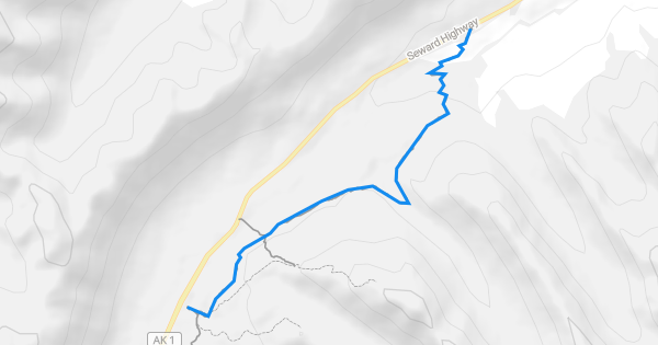 Turnagain Pass Trail - INHT Multi Trail - Portage, AK