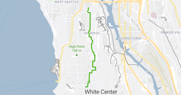 Longfellow Creek Legacy Trail Hiking Trail - Seattle