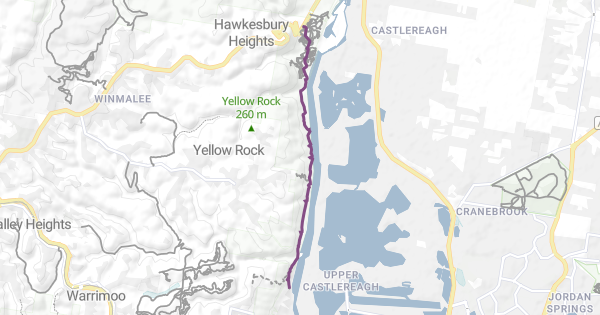 Nepean River Trail Mountain Biking Trail - Penrith