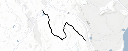 15th Sideroad Bruce Trail Hiking Trail - Milton, Ontario