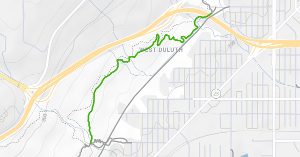 Fairmount (Duluth Traverse) Mountain Biking Trail - Duluth, MN