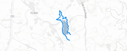 Lick Fork Lake Loop Hiking Trail - Clarks Hills, SC