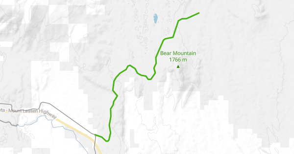 Great Shasta Rail Trail (Hambone Branch) Mountain Biking Trail - McCloud