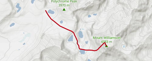 Mount Williamson Trail Hiking Trail - Independence, CA