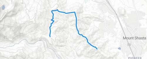 Rainbow Ridge Trail Mountain Biking Trail - Mount Shasta