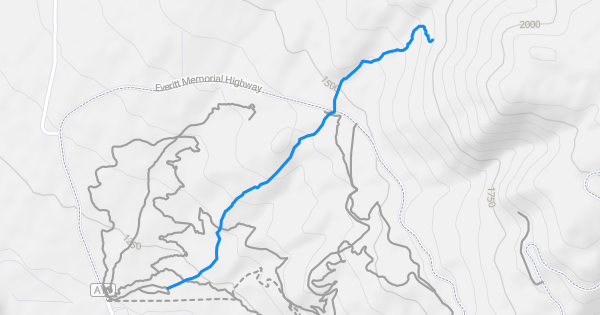 Sisson's Trail Hiking Trail - Mount Shasta, California