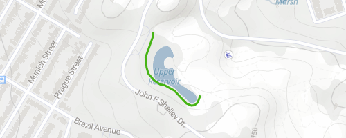 Upper Reservoir Loop Multi Trail - San Francisco, CA