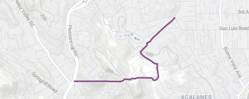 Briones to Mt. Diablo Regional Trail Mountain Biking Trail - Walnut Creek