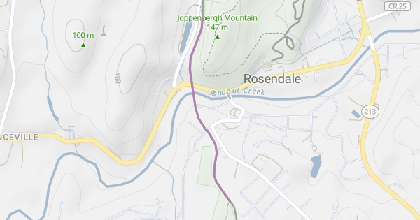 SRT - Wallkill Valley Rail Trail Multi Trail - Rosendale