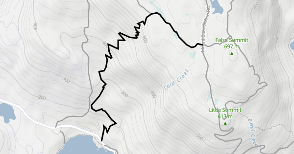 Cold Spring Mountain Biking Trail - Eastsound, Washington