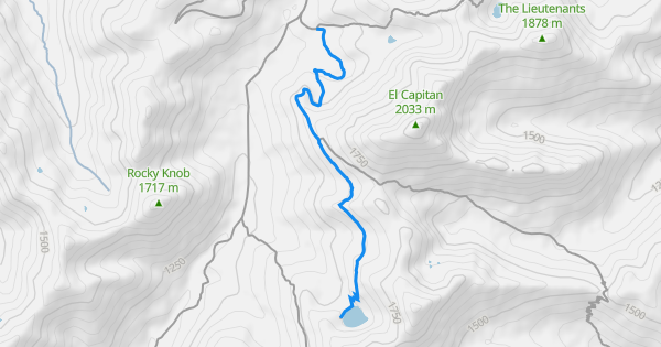 Raspberry Lake Hiking Trail - Happy Camp, California