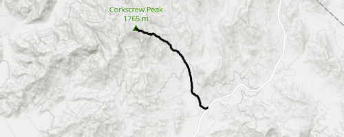 Corkscrew Peak Trail Multi Trail - Lone Pine, California