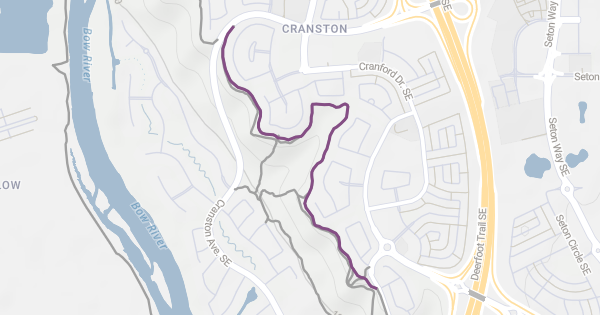 Regional Path - Cranston Escarpment Ridge Multi Trail - Calgary, AB