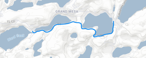 Baron Lake Trail Hiking Trail - Cedaredge, Colorado