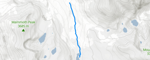 Spillway Lake Trail Hiking Trail - Bishop, CA