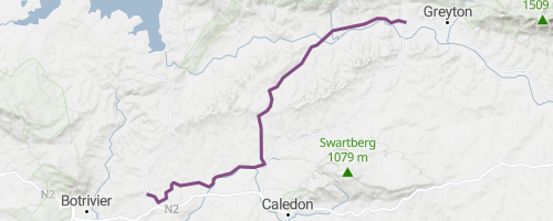 R43 Railway line Middleplaas Multi Trail - Botrivier