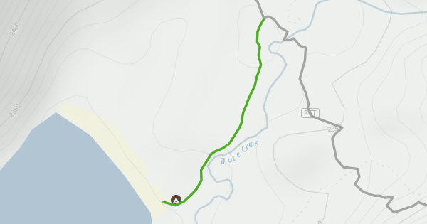 Benson Lake Trail Hiking Trail - Mammoth Lakes, CA