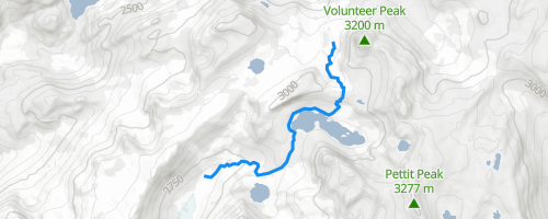 Rodgers Lake Trail Hiking Trail - Mammoth Lakes, CA