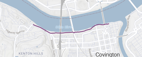 Riverfront Commons Trail Multi Trail - Covington, KY