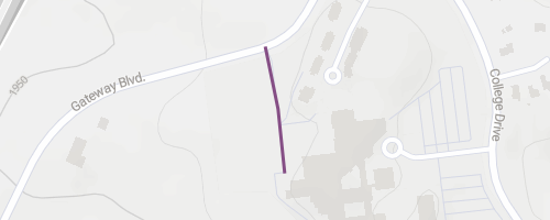 WWCC Campus Parking Access Road Multi Trail - Rock Springs