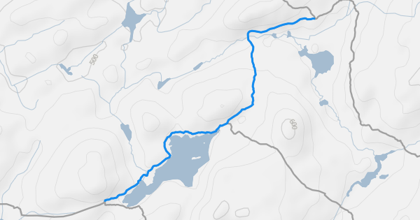 Middle Settlement Lake Trail Hiking Trail - Old Forge