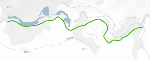 Lyell Fork Trail Hiking Trail - Yosemite, CA