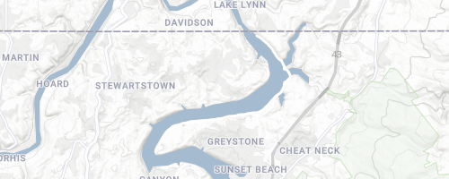 Cheat lake trail Multi Trail - Morgantown, WV