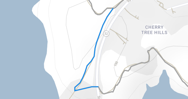 Morgan Run West - East connector Mountain Biking Trail - Eldersburg