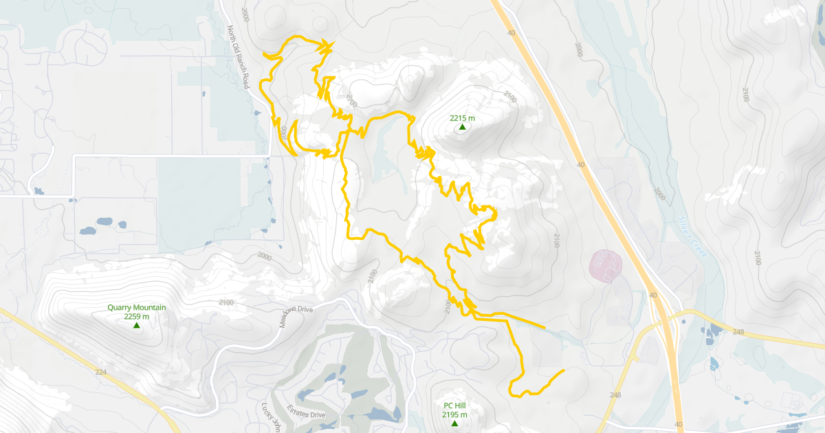 Rideplan: 2025 Round Valley XC3 Long Course | Trailforks