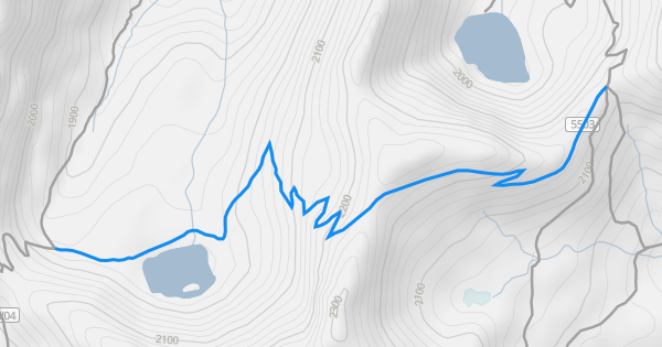 Long Gulch Lake Trail Hiking Trail - Trinity Center