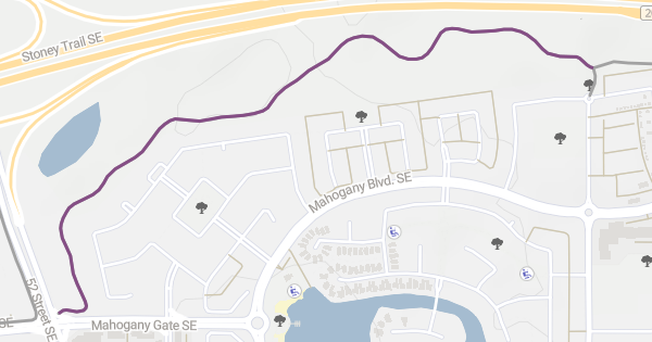 Regional Pathway - Northwest Mahogany Pathway Multi Trail - Calgary, AB