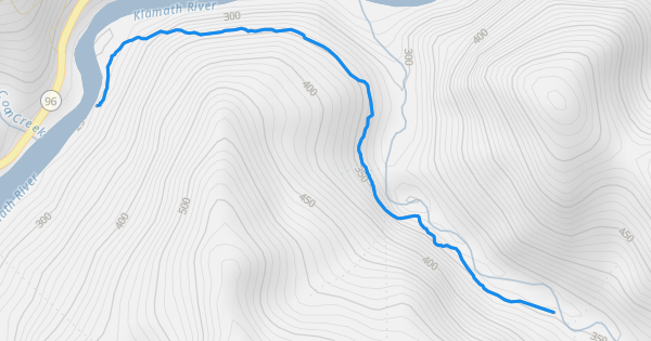 Ukonom Twin Falls Hiking Trail - Happy Camp, CA