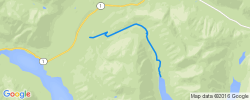 Crescent Lake Mountain Biking Trail - Cooper Landing, AK