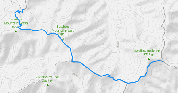 GWT (Sessions Mtns) Multi Trail - Bountiful, UT