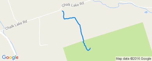 Chalk Lake Road Access Mountain Biking Trail - Uxbridge