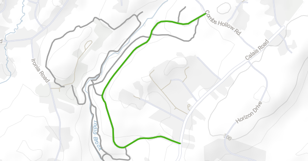 Buttermilk Falls Walkway Hiking Trail - Mendham, NJ