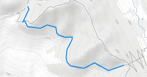 Muktuk Marston Memorial Trail Hiking Trail - Anchorage