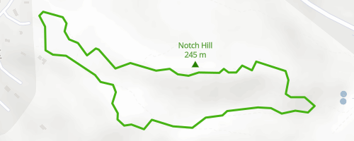 Notch Hill Summit Loop Hiking Trail - lantzville, BC