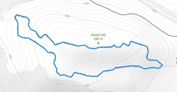 Notch Hill Summit Loop Hiking Trail - Nanoose Bay, BC