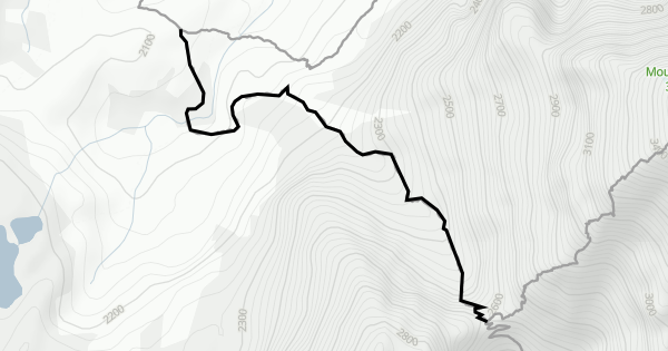 Sentinel Pass North Hiking Trail - Lake Louise, AB