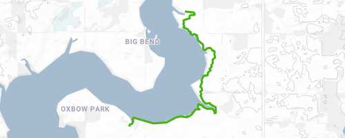 Dragon Trail - Segment 3 (Tan) Mountain Biking Trail - White Cloud