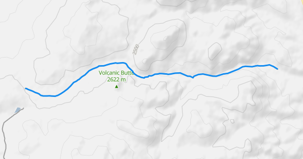 Long Valley Creek Route Hiking Trail - South Lake Tahoe, CA