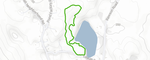 Fifty-Acre Wood Loop Hiking Trail - Woodstock, CT