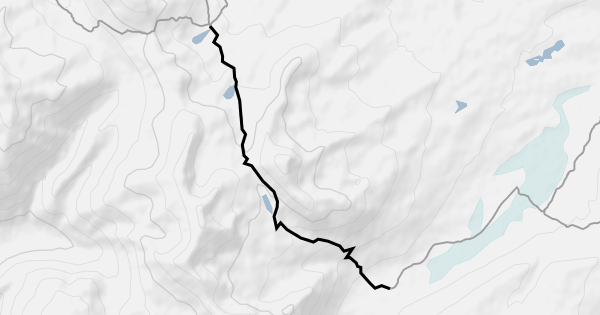 Bench Creek - Stanley Creek Mountain Biking Trail - Stanley