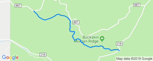 Buckskin Morgan Ridge Mountain Biking Trail - Ririe