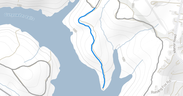 False Loop Mountain Biking Trail - Towson, Maryland